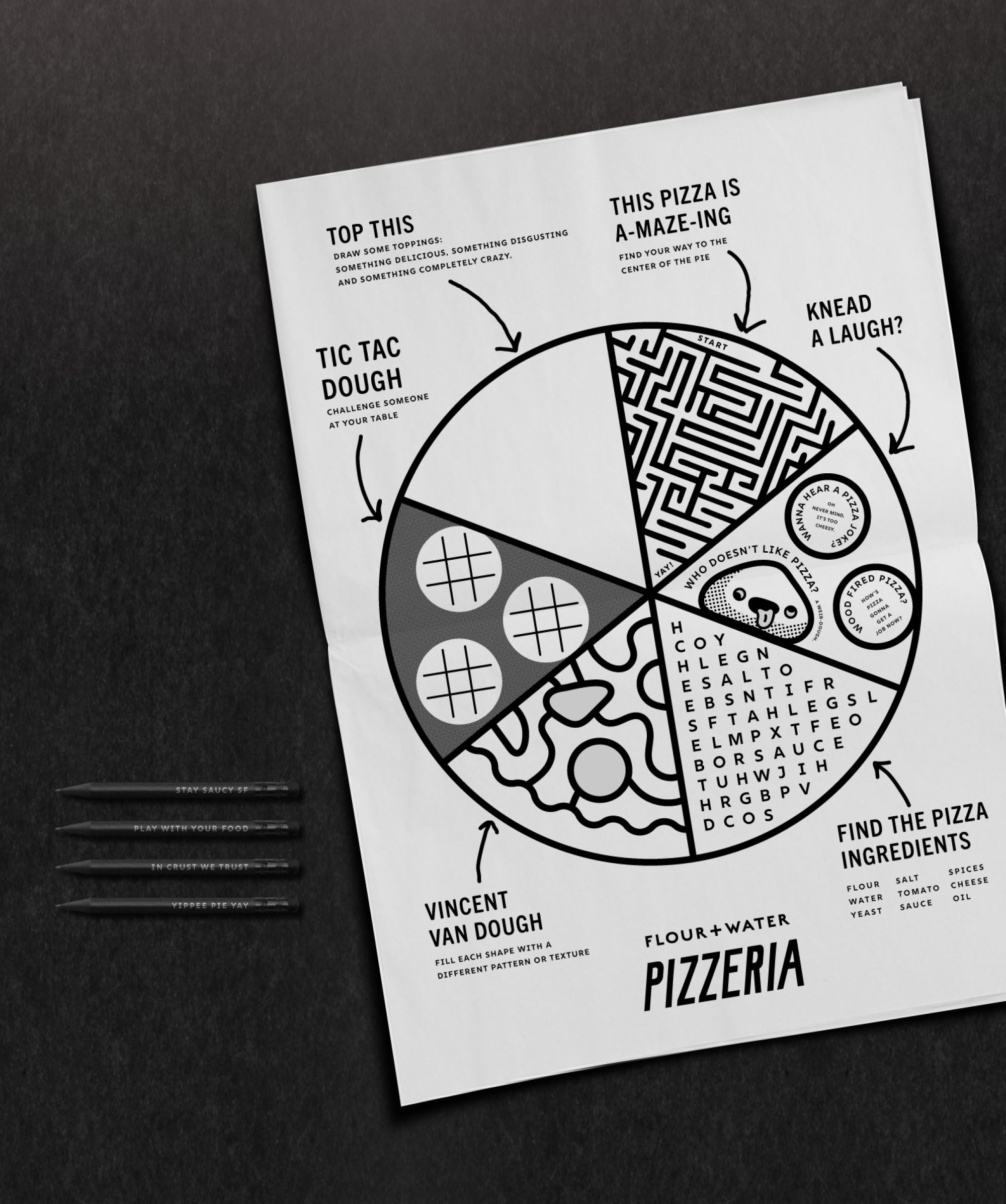 Flour+Water Pizzeria – Office Jason Schulte Design